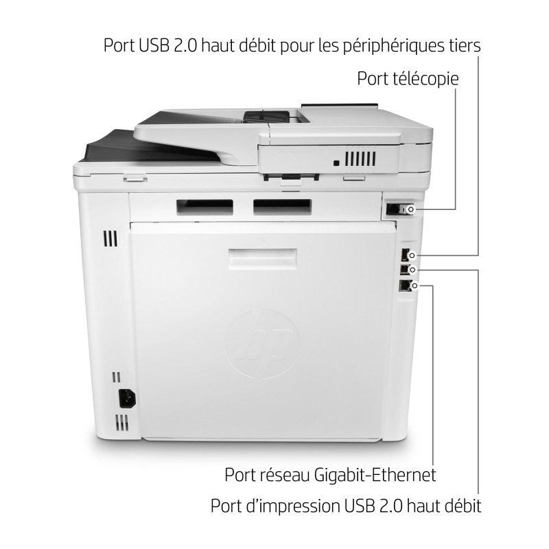 HP LaserJet Enterprise MFP M480f Couleur Multifonction (3QA55A) | Maroc