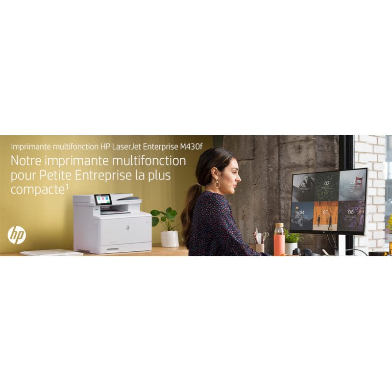 HP LaserJet Enterprise MFP M430f Multifonction Monochrome (3PZ55A) | Maroc